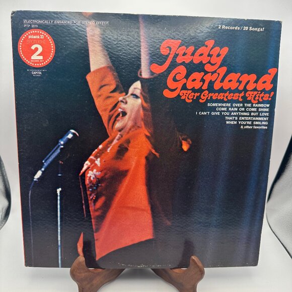 Portable Audio & Video | Vintage Vinyl Judy Garland 2 Records Her ...